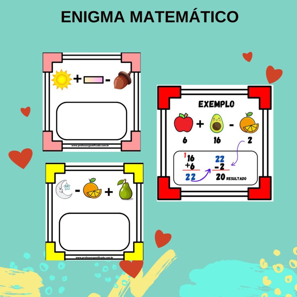 ENIGMA MATEMÁTICO – Professor Gamificado – Atividades Pedagógicas