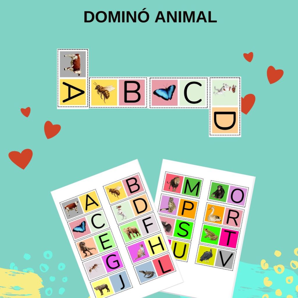 DOMINÓ ANIMAL – Professor Gamificado – Atividades Pedagógicas