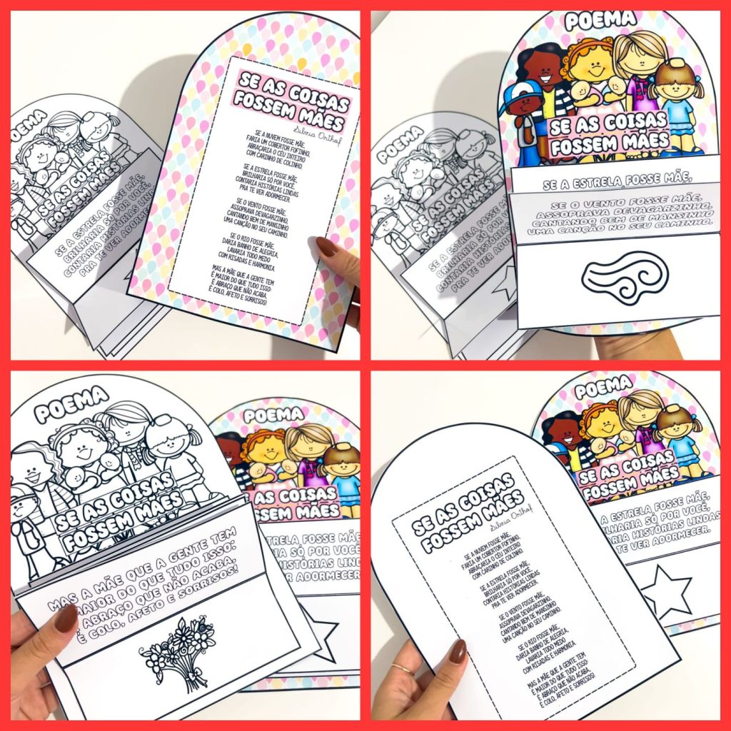 LUVA LIVRO / HISTÓRIA NA LUVA / LUVA PEDAGÓGICA: DIA DAS MÃES “SE AS COISAS FOSSEM MÃES ...