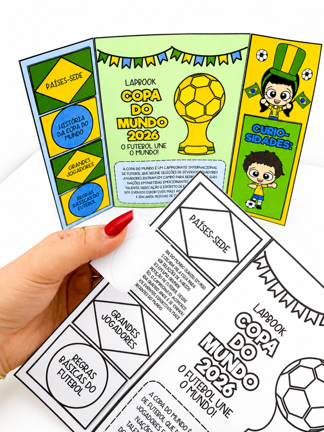 LAPBOOK COPA DO 2026 – Professor Gamificado – Atividades Pedagógicas